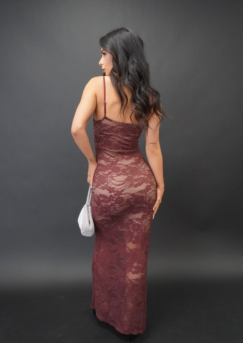 LUCY LACE MAXI – Villains Clothing Online
