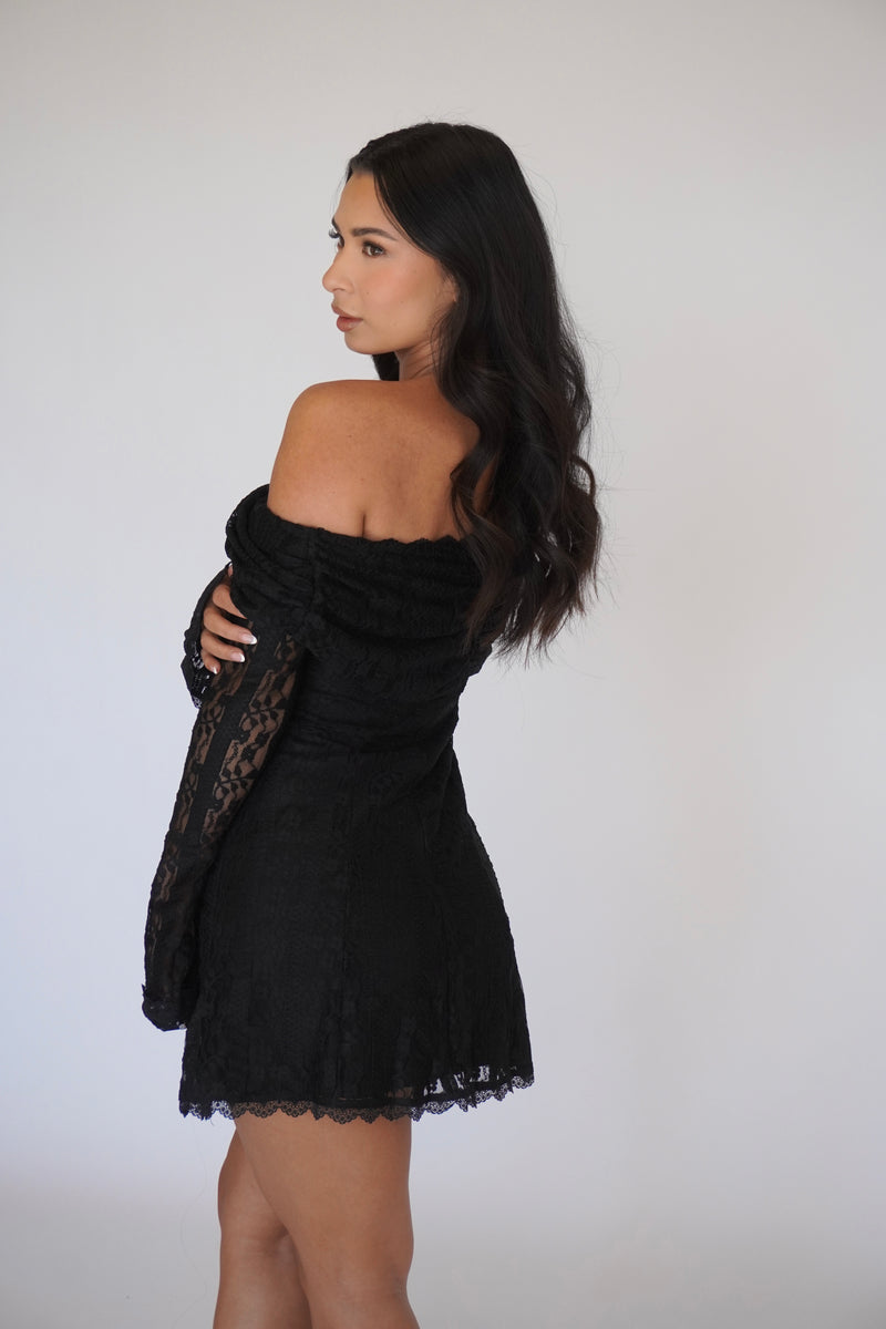 MILLER LACE DRESS – Villains Clothing Online