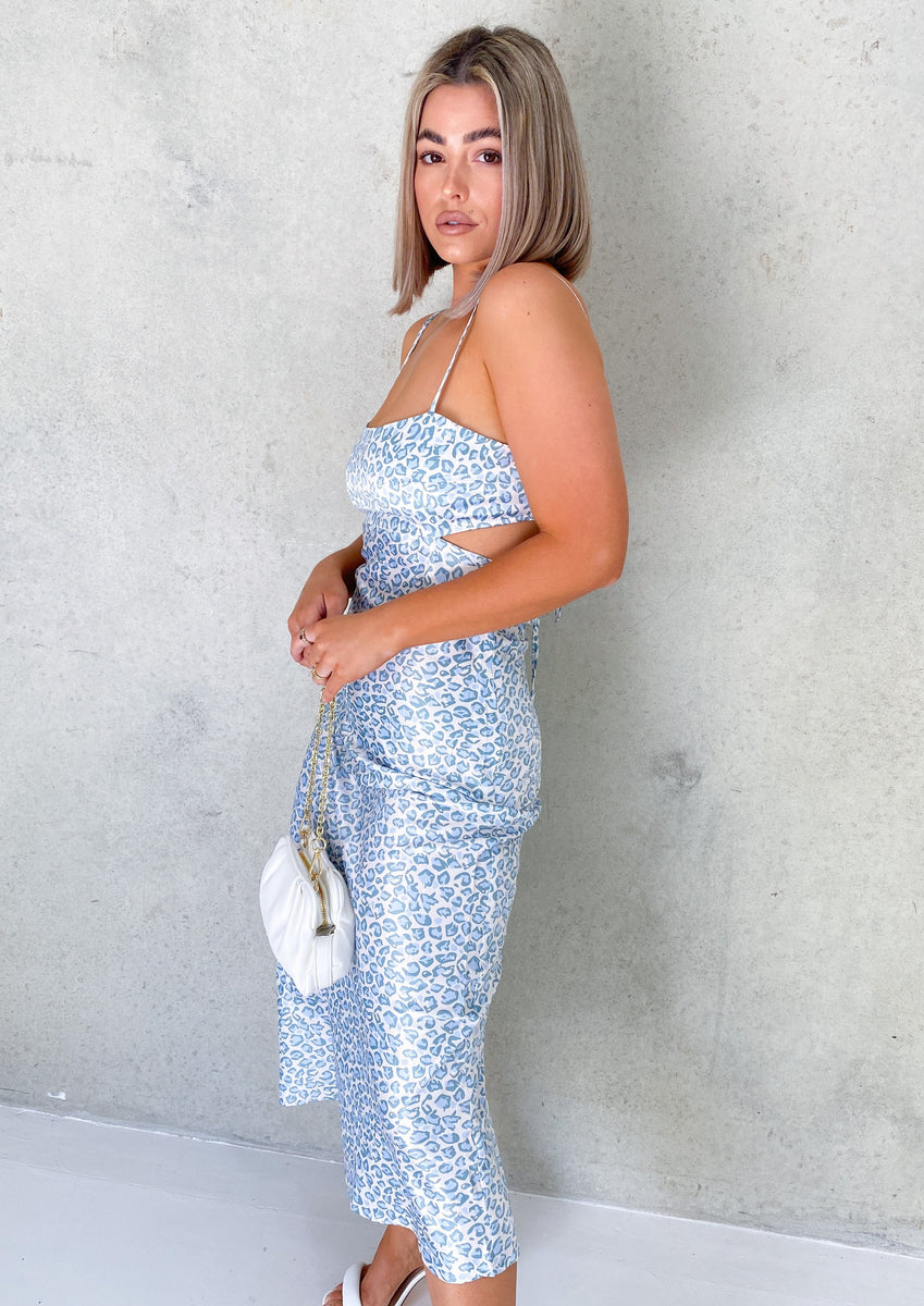 SNOW LEOPARD DRESS – Villains Clothing Online